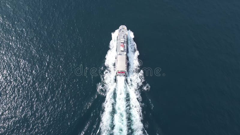 Top-down Shot of Cypress Bowl Road in Vancouver, Canada. Stock Footage ...