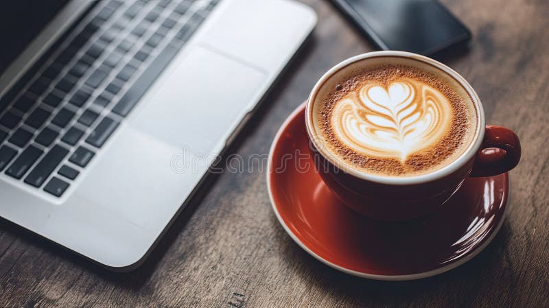 Top Down View Clean Workspace Laptop Notebook Stock Photos - Free ...