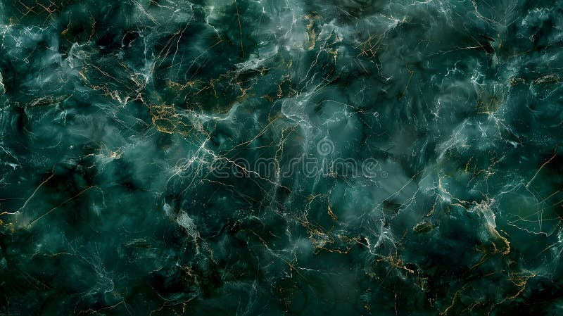 Abstract Green Marble Texture with Gold Veins Stock Illustration ...