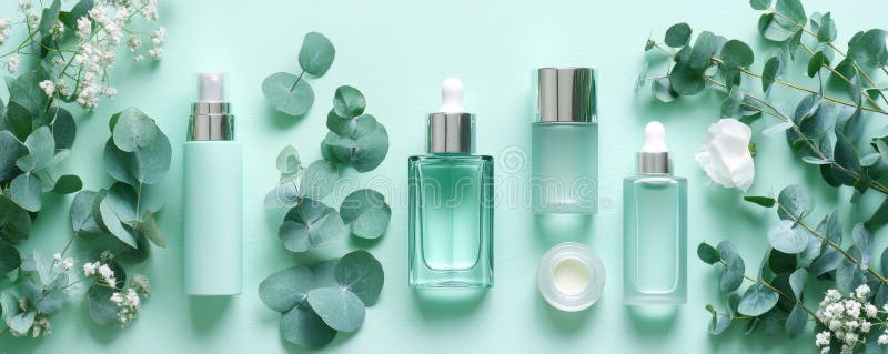 Top-down View of Emerald and Green Hydrangea Flowers Creatively ...