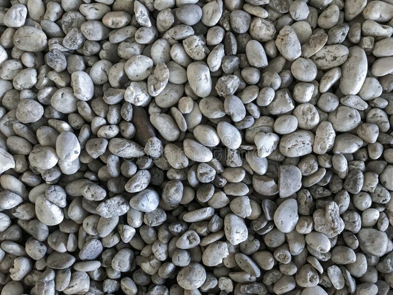 Top Down View of Gray Spa Sea Stone Pebble for Background Stock Image ...