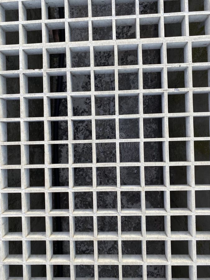 A Top Down View of a Large Drain. Stock Image - Image of symmetry ...