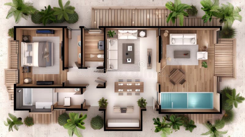 Pool Furniture Top View Stock Illustrations – 389 Pool Furniture Top ...