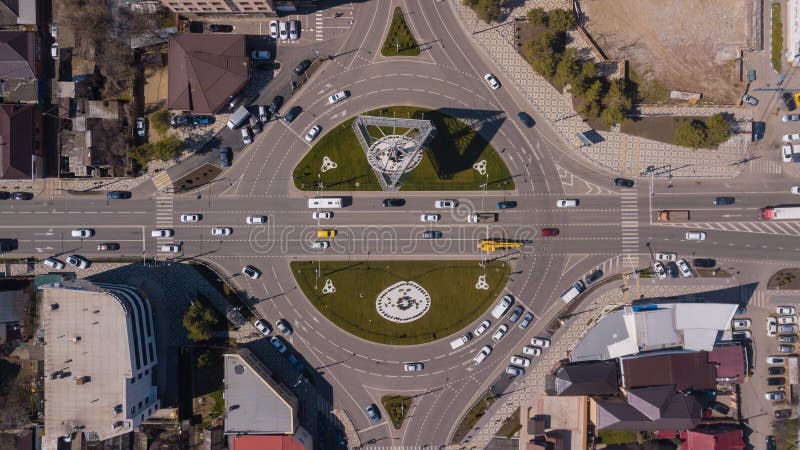 Top Down View Intersection Stock Images - Download 365 Royalty Free Photos