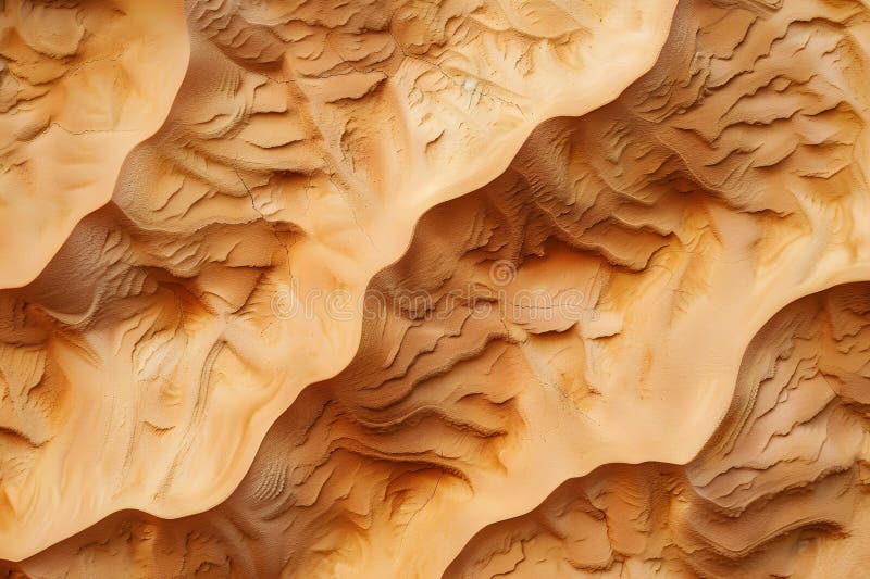 Abstract Martian Sand Dune Texture Stock Illustration - Illustration of ...