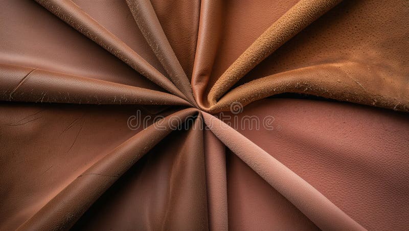 Top-down View of Textured Pigskin Suede Surface with Soft Nap and ...