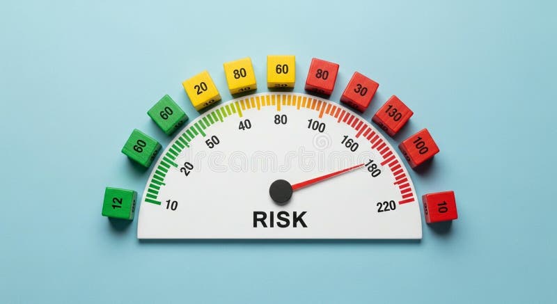 Semi Circular Risk Gauge Stock Illustrations – 18 Semi Circular Risk ...