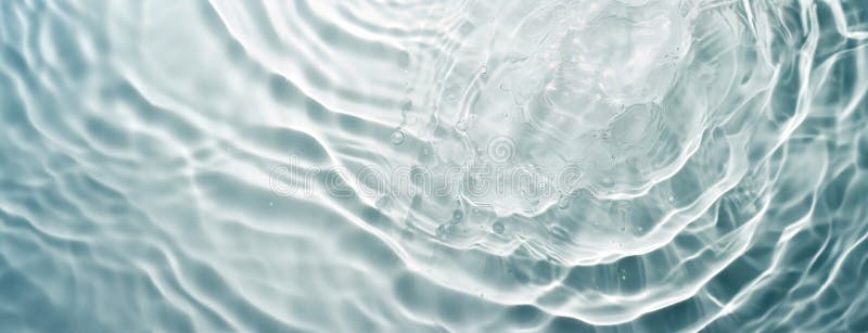 Top Down View of White Water Ripples on a Smooth Surface, Creating a ...