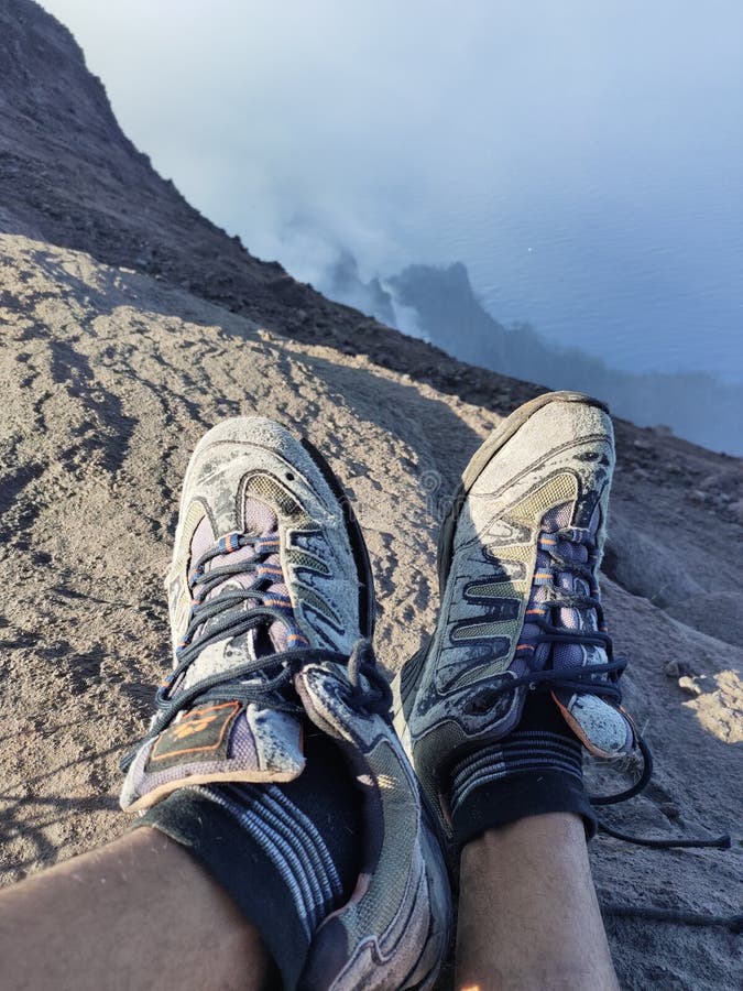 Top of the Ende Table Mountain, Flores, Ntt, Indobesia Stock Image ...