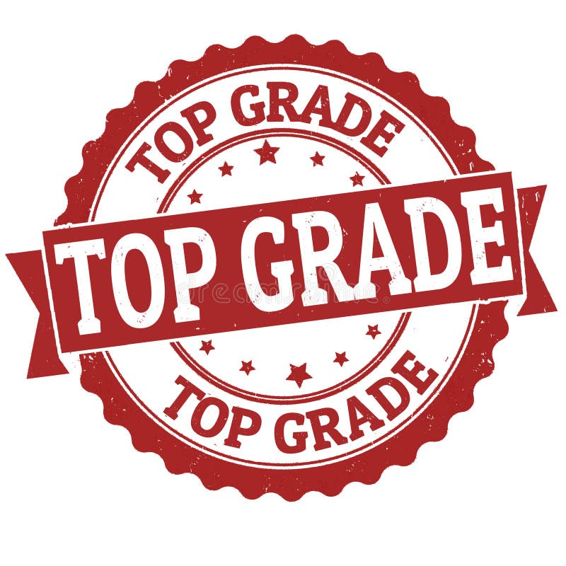 Top Grade Grunge Rubber Stamp Stock Vector - Illustration of grade ...