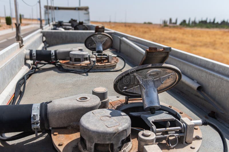 Top Hatches Open after Interior Cleaning of a Multi-compartment Tanker ...