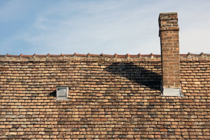 Top of a house stock photo. Image of architectural, tile - 26292678