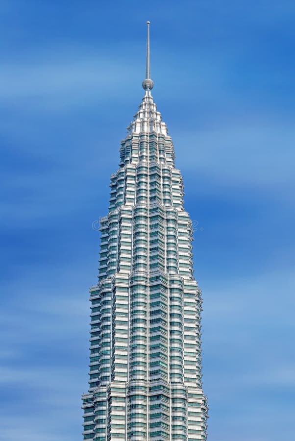 Top of KLCC tower stock photo. Image of asia, city, building - 53484026