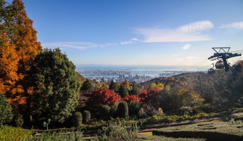 Top of Kobe stock photo. Image of cabin, landscape, architecture ...