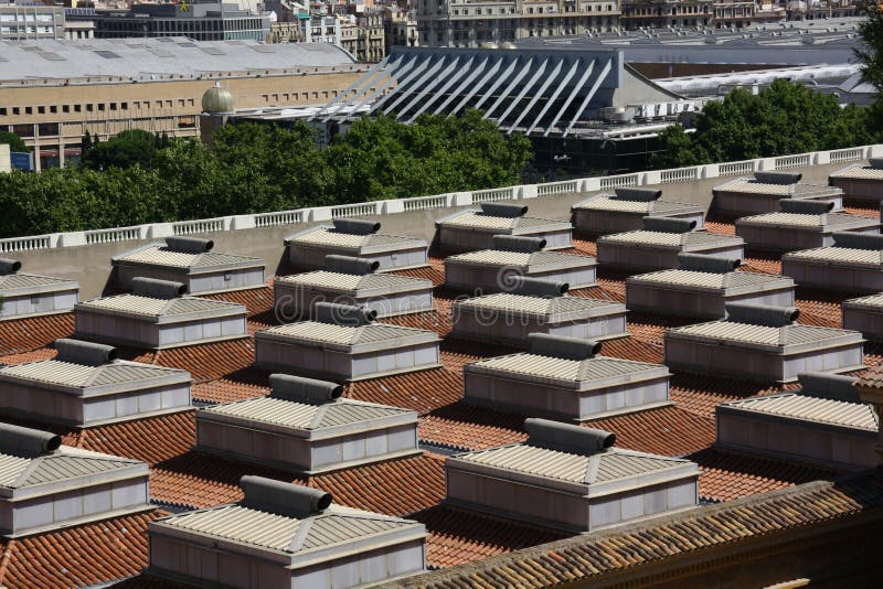 Rooftop stock image. Image of roof, modern, apartment - 151311801