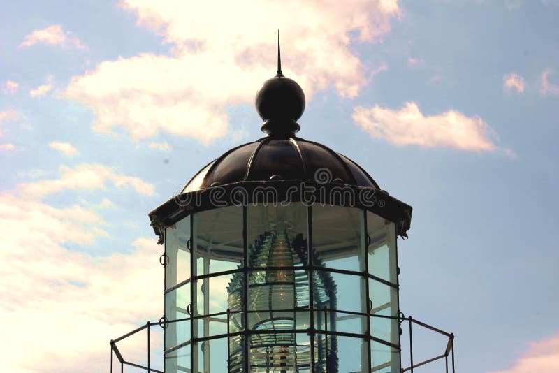 Top of Lighthouse stock image. Image of lighthouse, guides - 36983
