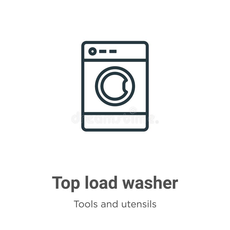 Top Load Washer Stock Illustrations – 167 Top Load Washer Stock ...