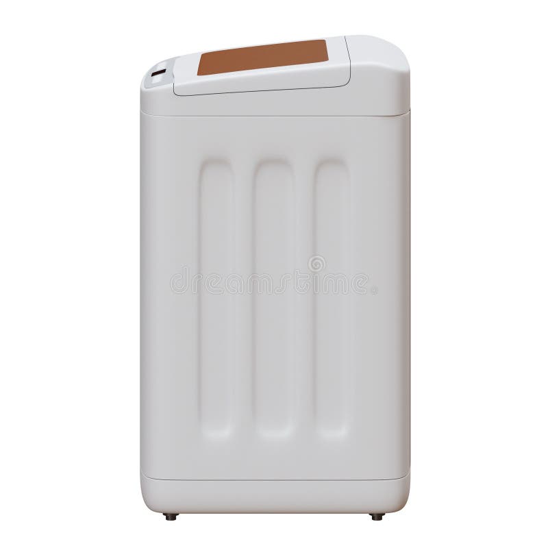 Top Loading Washing Machine 3D Render Illustration Stock Illustration ...