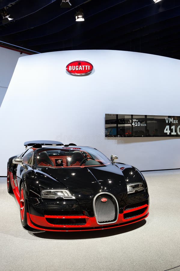 Top luxury car of Bugatti editorial stock photo. Image of luxury - 27383553