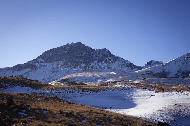 Top of Mount Aragats stock image. Image of hiking, view - 262539901