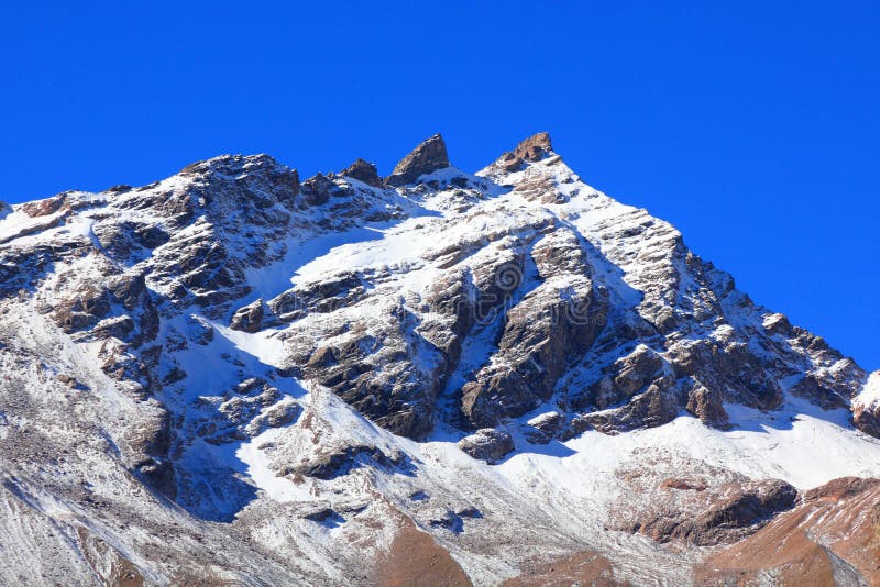 Top of the mount cheget stock image. Image of light - 136087661