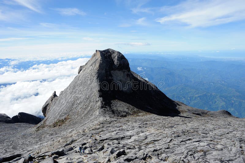 Top of Mount Kinabalu stock photo. Image of peak, outdoors - 60444428