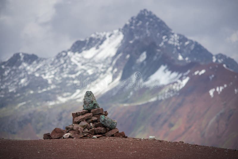 Top of mountain stock photo. Image of peru, pyramid - 153577110