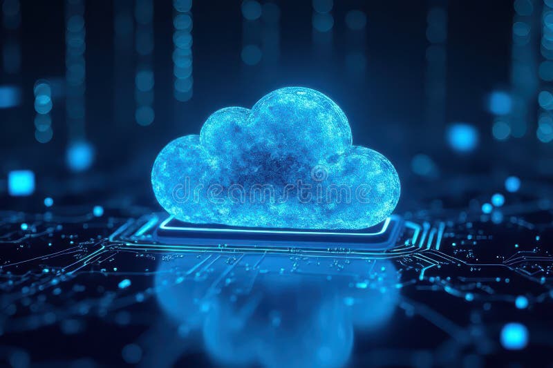 Top Notch Cloud and Data Center Technologies Stock Illustration ...