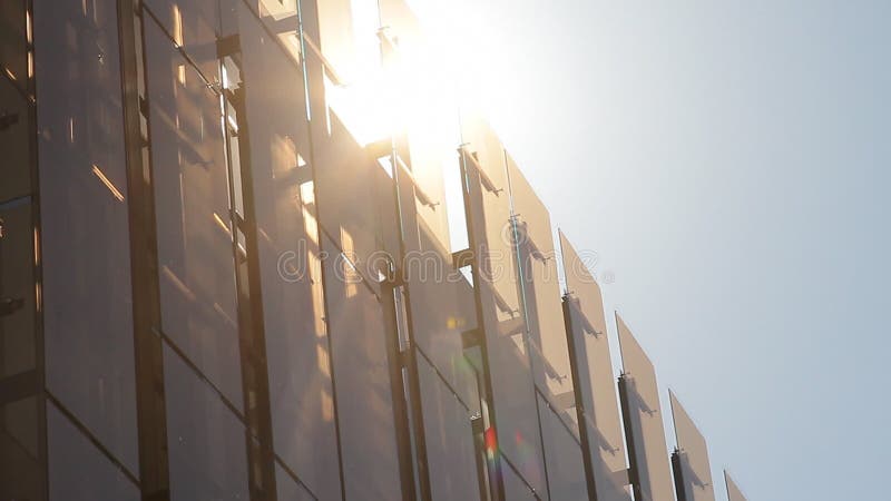 Office Building Windows on Skyscraper Building with Many Corporate ...