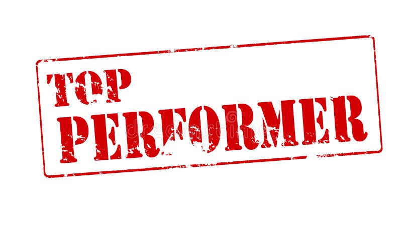 Top performer stock illustration. Illustration of rectangular - 92089549