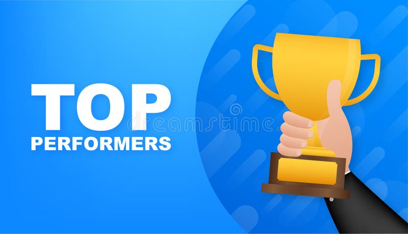 Top Performers. Website Template Designs Stock Vector - Illustration of ...