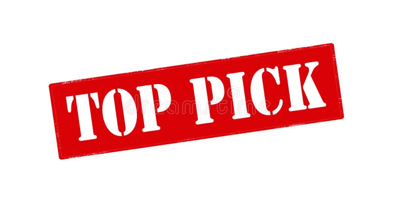 Stamp with text Top pick stock illustration. Illustration of summit ...