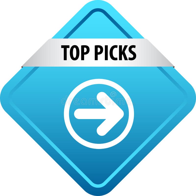 Top picks web button stock illustration. Illustration of business ...