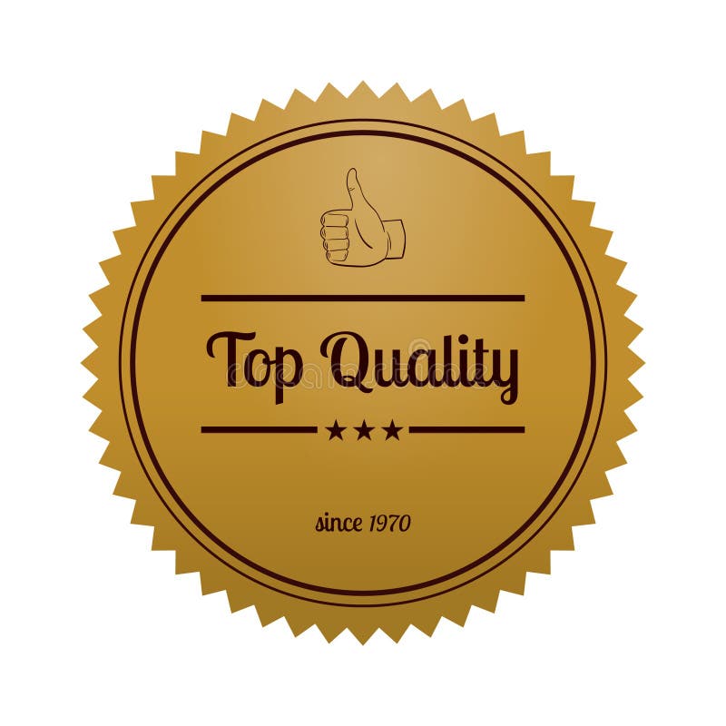 Top Quality Label. Vector Illustration Decorative Design Stock Vector ...