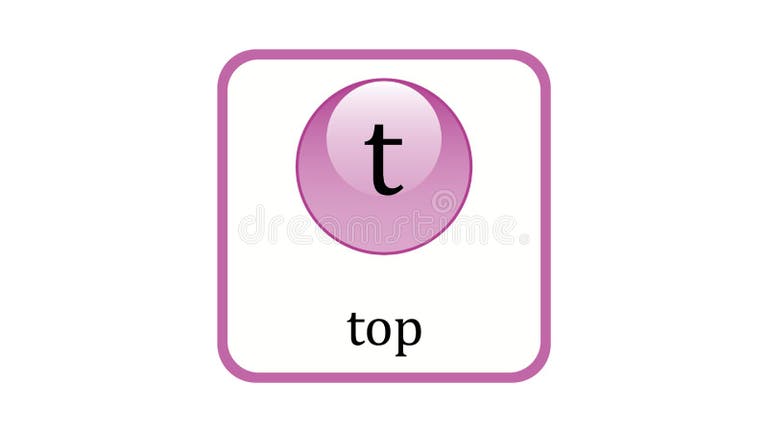 Top quark icon stock vector. Illustration of model, black - 245880771