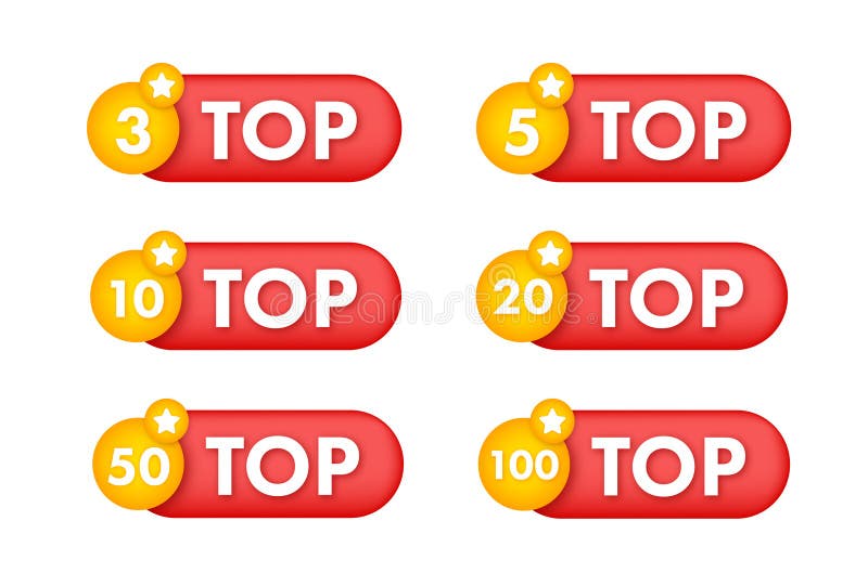 Top 3, 5, 10, 20, 50, 100 Rating Chart. Best in the Ranking. Stock ...