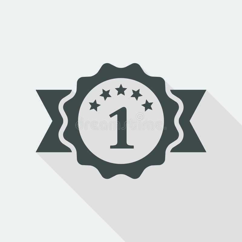 Top Rating Web - Flat Minimal Icon Stock Vector - Illustration of ...