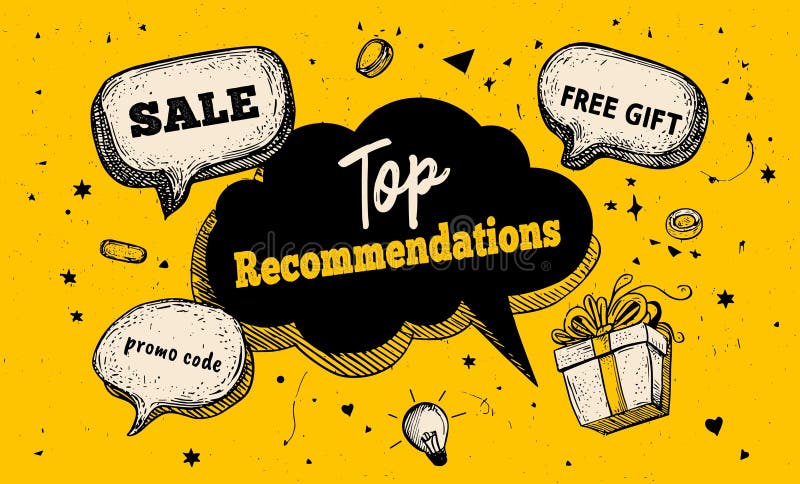 Top Recommendations Stock Illustrations – 431 Top Recommendations Stock ...