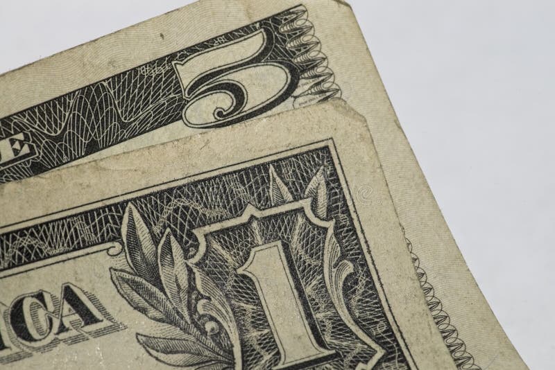 Top Right Corner of US Bills Stock Image - Image of tough, tender ...