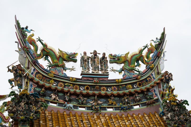 Top of Roof Temple stock photo. Image of famous, building - 77973356