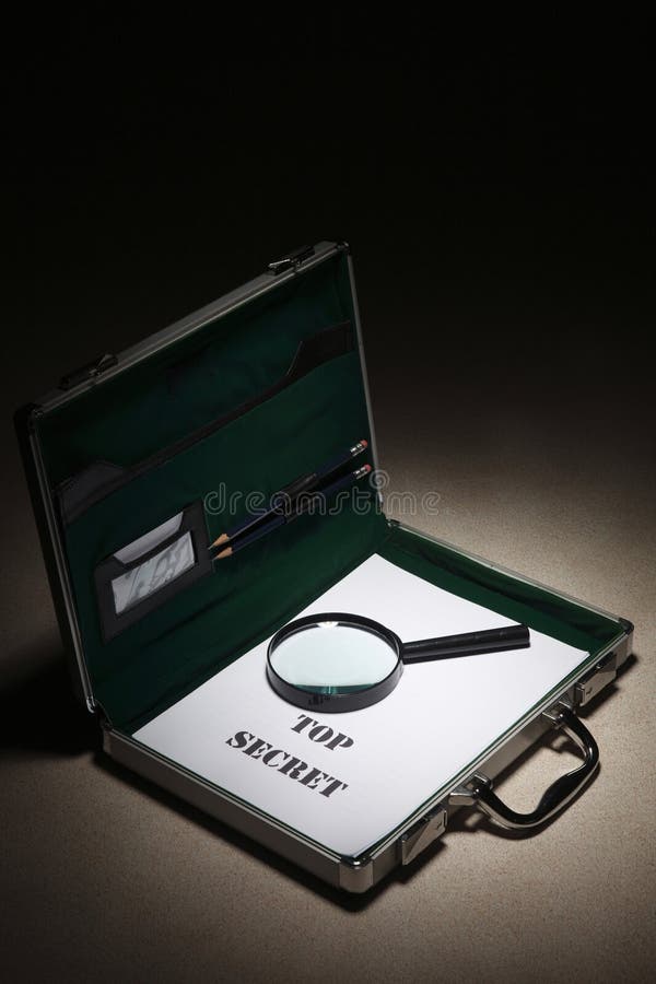 Top secret stock image. Image of metal, case, briefcase - 16193819