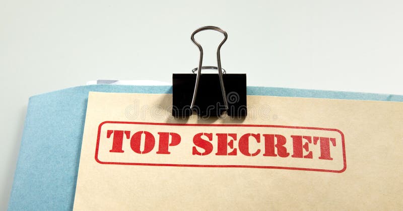Top Secret Communication. Privacy Concept. Stock Image - Image of diary ...