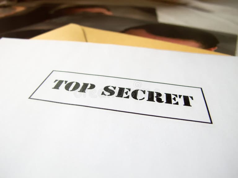 Top secret stock photo. Image of clip, notice, file, catalog - 20181658