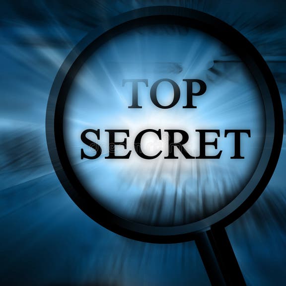 Top secret stock illustration. Illustration of classified - 7512248