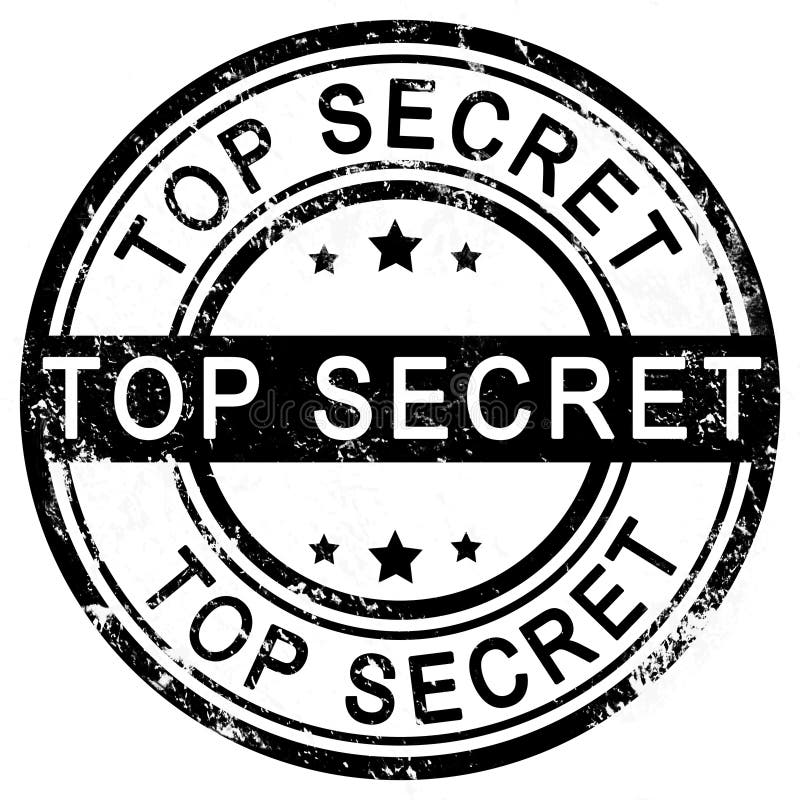 Top secret stamp stock vector. Illustration of insignia - 7397726