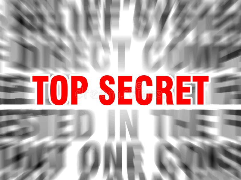 Top secret stock vector. Illustration of text, notice - 147627464