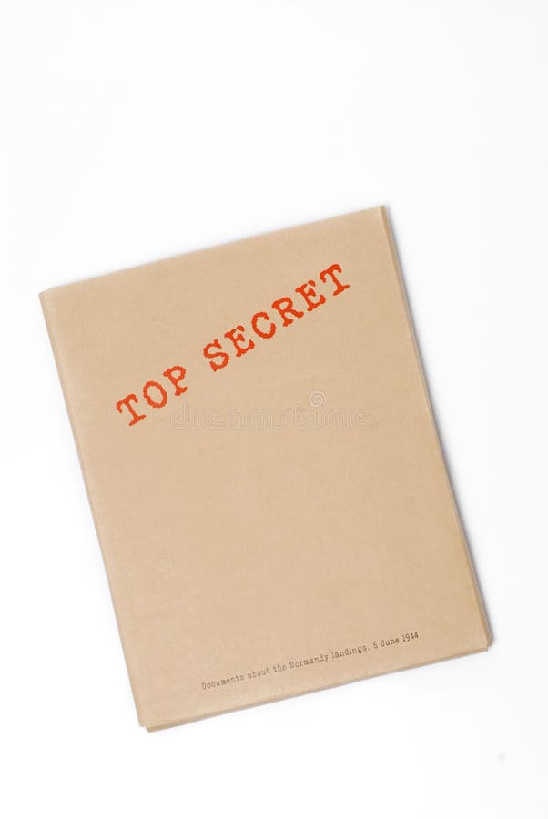 Top secret document. stock photo. Image of file, topsecret - 15164200