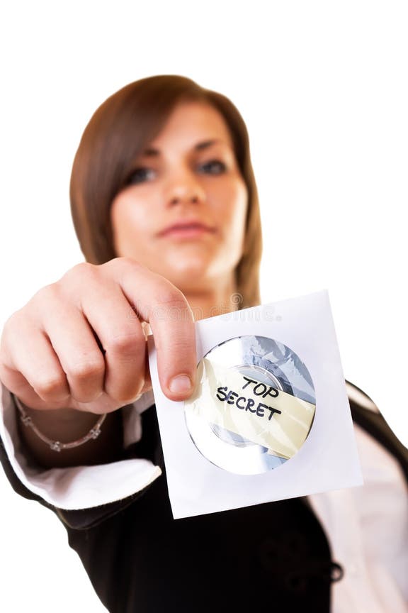 Top secret cd stock image. Image of backup, detective - 14884271