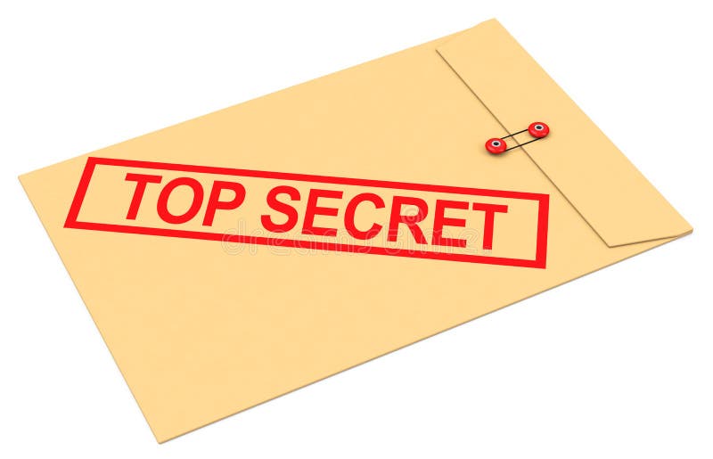 Top secret stock illustration. Illustration of secret - 48670902