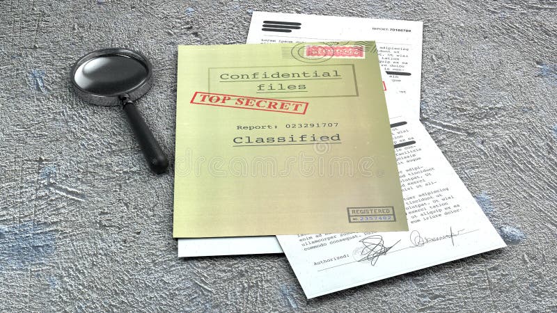 Top Secret Document, Decreted, Confidential Information, Secret Text ... Top Secret Document, Decreted, Confidential Information, Secret Text ...